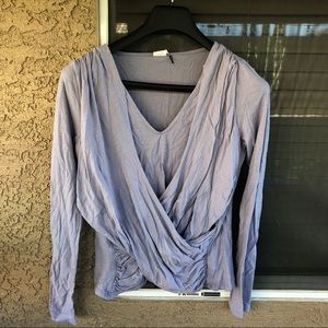 Anthropologie | Tops | Anthropologie Draped Crossfront Top By Akemi Kin ...